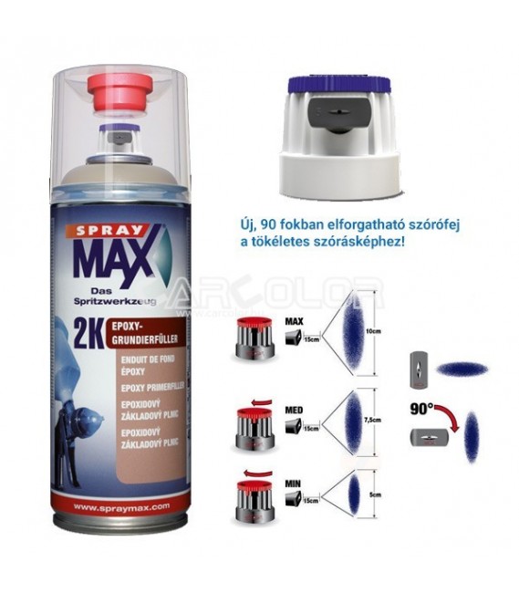 SprayMax 2K Epoxy primer filler (400ml) Spray MAX 2K Spray products