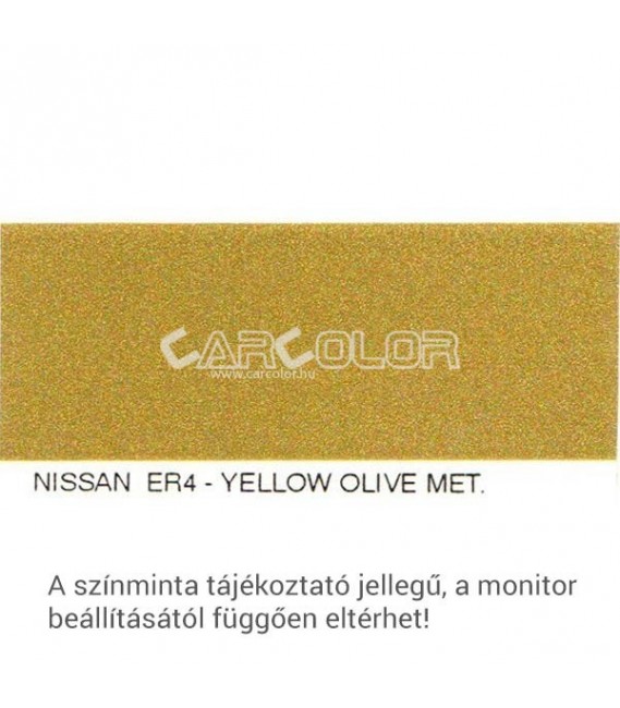 Nissan Metál Bázis Autófesték Színkód: ER4 ⭐ DeBeer Nissan Színreke...