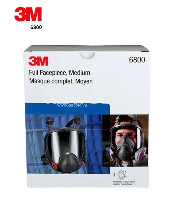 3M™ 6800 Full Facepiece Reusable Respirator (M) 3M Full and Half Fa...